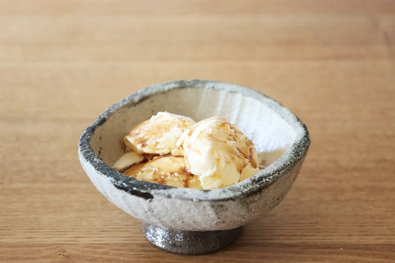 Black Mirin Mix with Ice Cream | Kawashimaya The Japan Store Blog