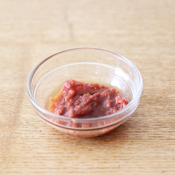 Umeboshi Recipe: Dipping Sauce with Sesame Oil
